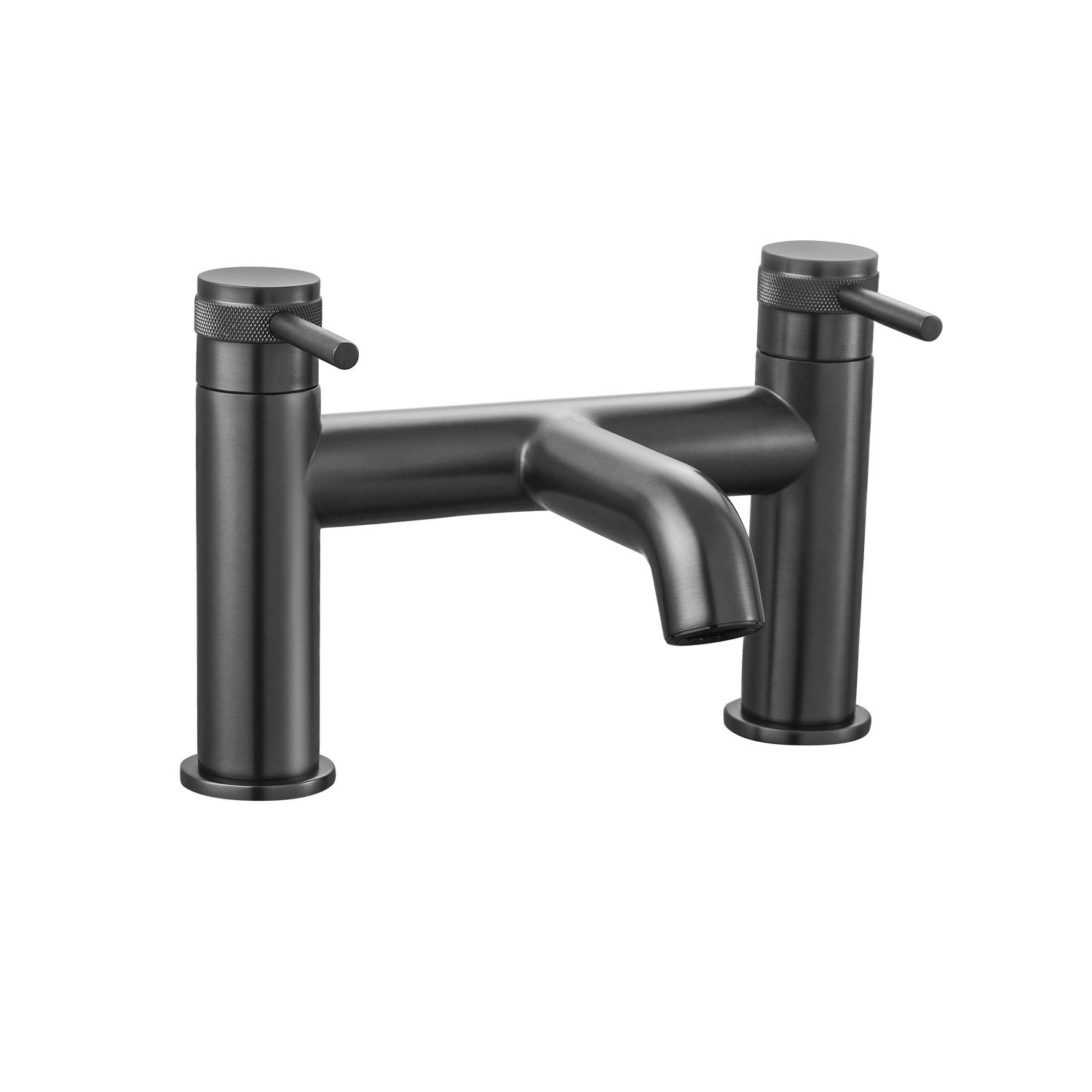 GRADE A1 - Gunmetal Bath Mixer Tap - Axel - Better Bathrooms