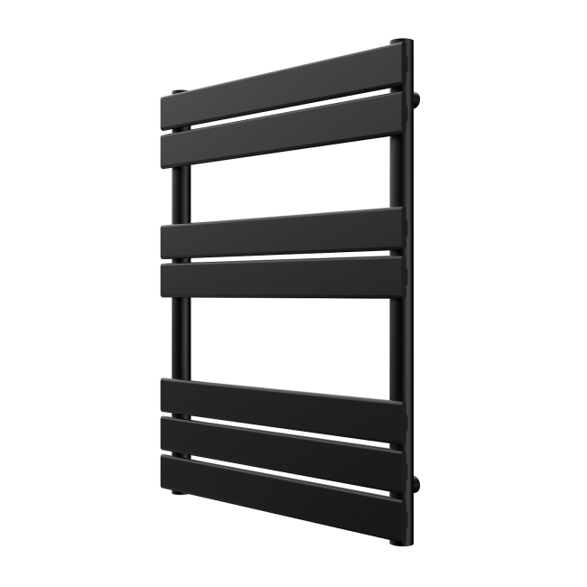 Black Towel Radiator 800 x 600mm - Tundra - Better Bathrooms
