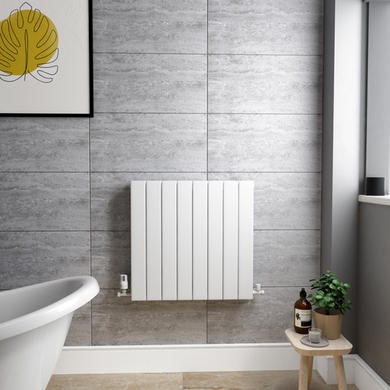 White Column Bathroom Radiators - Better Bathrooms
