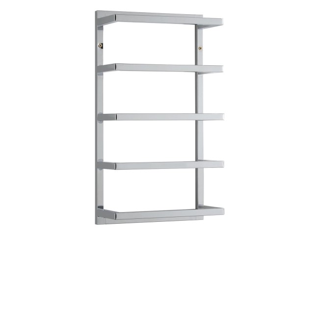 Chrome 5 tier wall mounted towel rack - Better Bathrooms