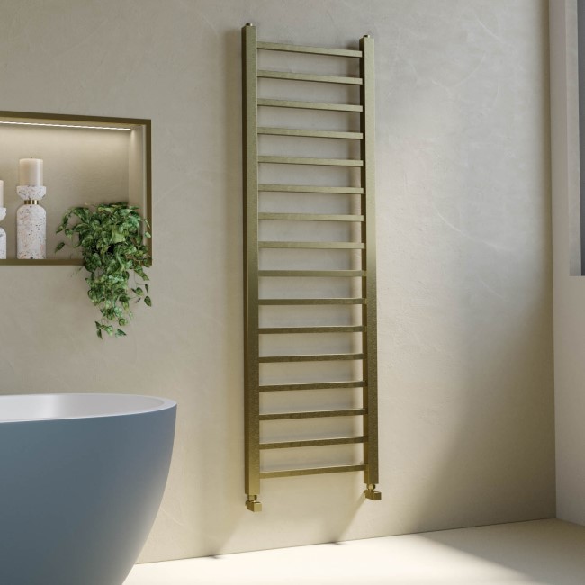 Brass Towel Radiator 1600 x 500mm - Sonoran - Better Bathrooms