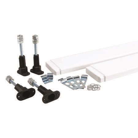 100mm High Riser Kit Pack for 800-900mm Quad Shower Trays - White ...