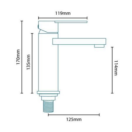 Loop Basin Mixer Tap - Better Bathrooms