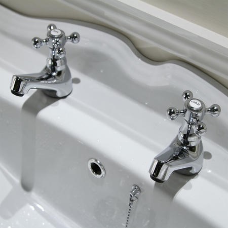 Ritz Traditional Basin Taps - Better Bathrooms