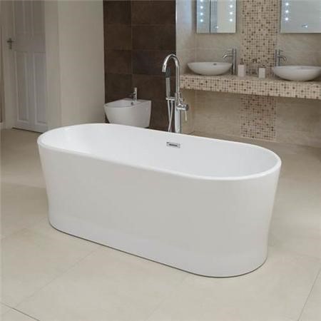 Bolerro 1700 x 750mm Freestanding Bath Tub - Better Bathrooms