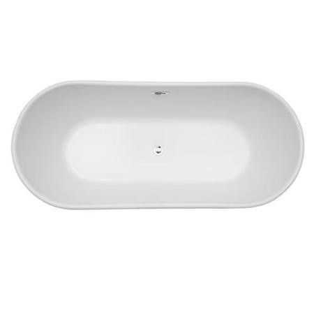 Bolerro 1700 x 750mm Freestanding Bath Tub - Better Bathrooms