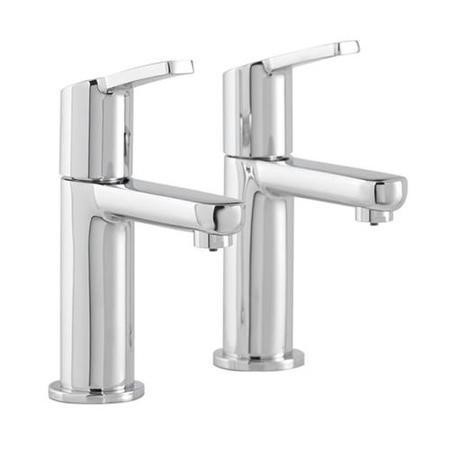 Perla Bath Pillar Taps - Better Bathrooms
