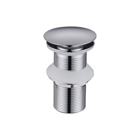 Chrome Click Clack Unslotted Basin Waste - Better Bathrooms - Better ...