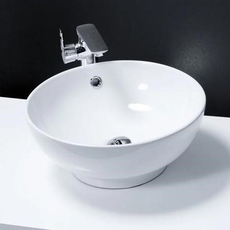 Round Countertop Sink - 0 Tap Holes - Better Bathrooms