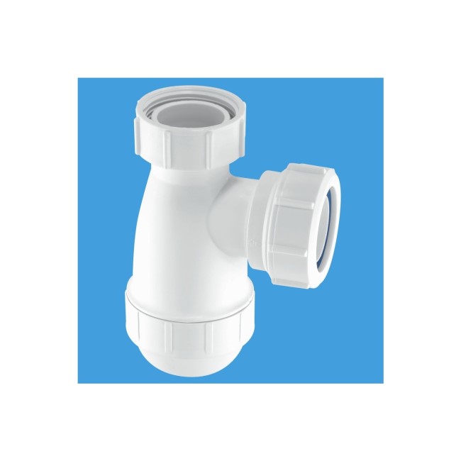 Mcalpine 1.25" 50mm Water Seal Bottle Trap With Multifit Outlet ...