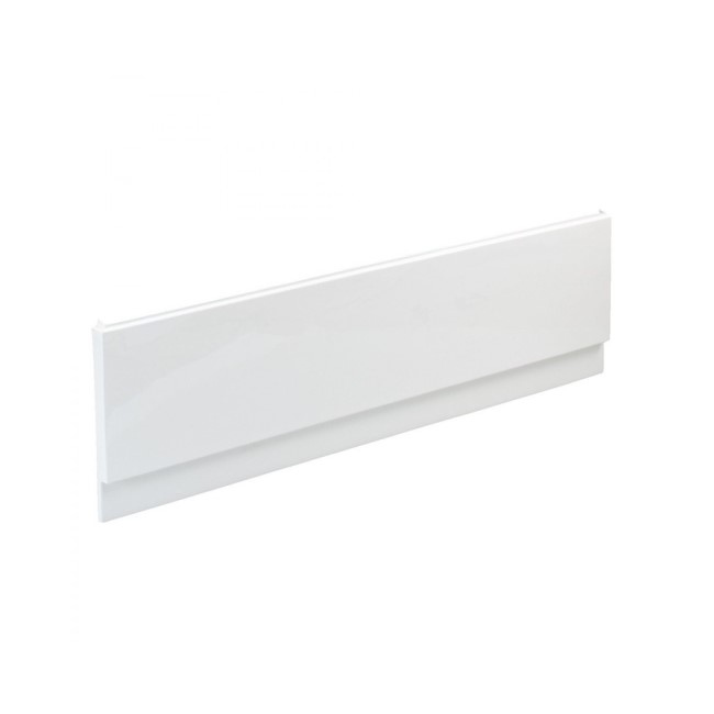 White High Gloss Bath Front Panel 1700 x 510mm - Better Bathrooms