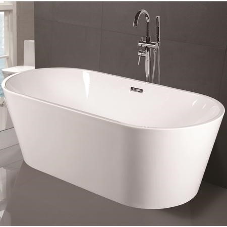 Duchess Modern Round Freestanding Bath - 1700 x 800 x 580mm - Better ...