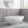Freestanding Double Ended Bath 1695 x 795mm - Oval - Better Bathrooms