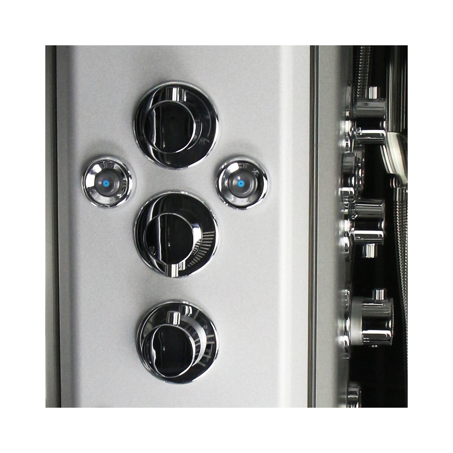 Insignia Premium Rectangular Shower Cabin with 6 Body Jets and ...