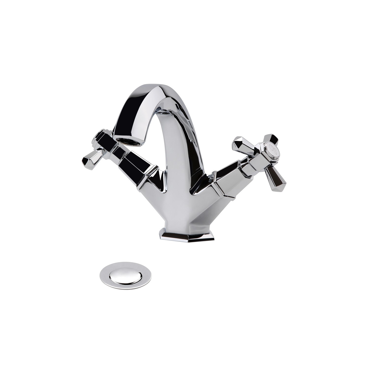 RAK Ceramics Washington Mono Basin Mixer Tap - Better Bathrooms
