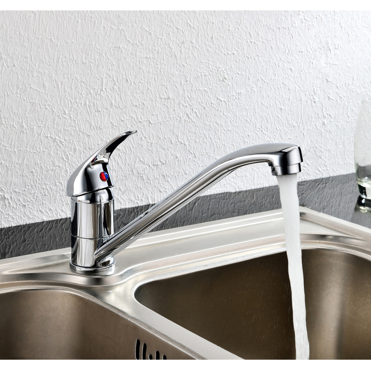 Alfred Single Lever Monobloc Mixer Kitchen Tap- Chrome - Better Bathrooms