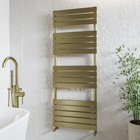 Brass Towel Radiator 1600 x 600mm - Tundra - Better Bathrooms