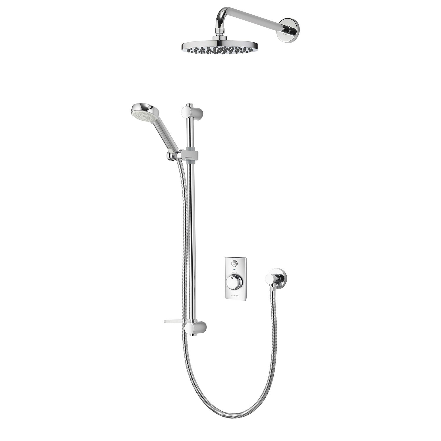 Aqualisa Visage Q Smart Digital Shower Concealed with Adjustable and ...