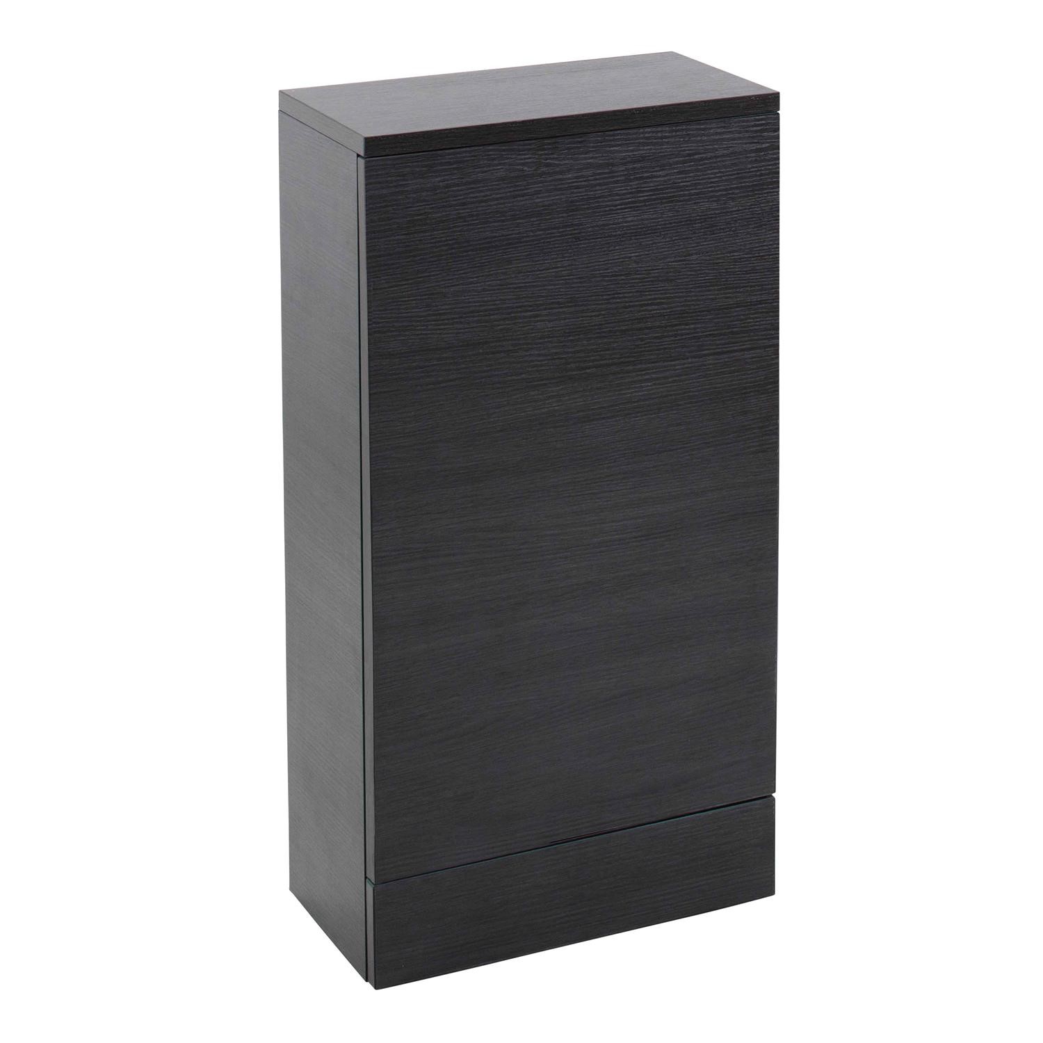 Black WC Toilet Unit - Without Toilet - W410 x D780mm - Better Bathrooms