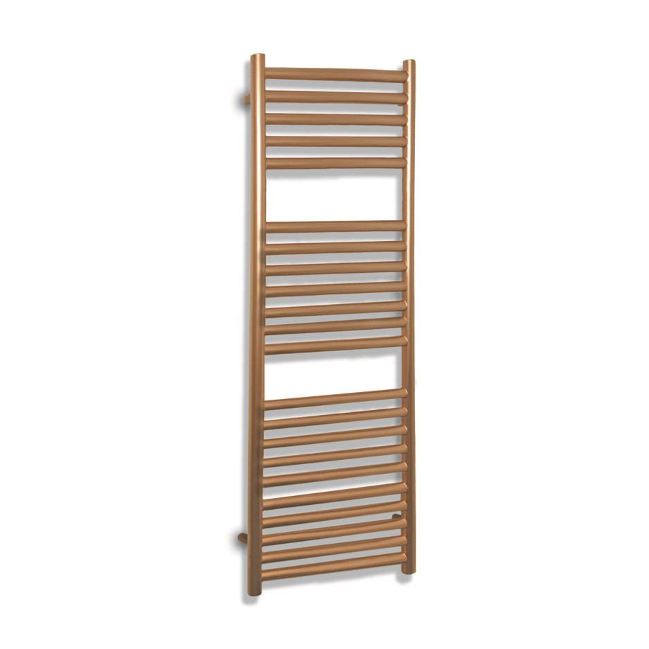 Satin Finish Gold Vertical Bathroom Towel Radiator 1200 x 500mm ...