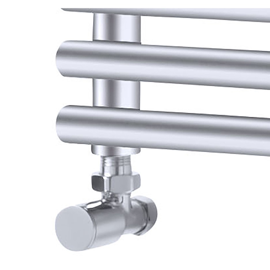 Chrome Horizontal Radiator 600 x 1000mm - Better Bathrooms