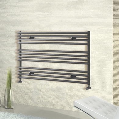 Grey Towel Radiators | Anthracite Towel Radiators - Better Bathrooms
