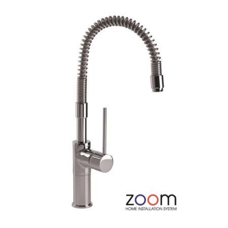 Zoom ZP1018 Tower Pro Single Lever Chrome Mixer Tap - Better Bathrooms