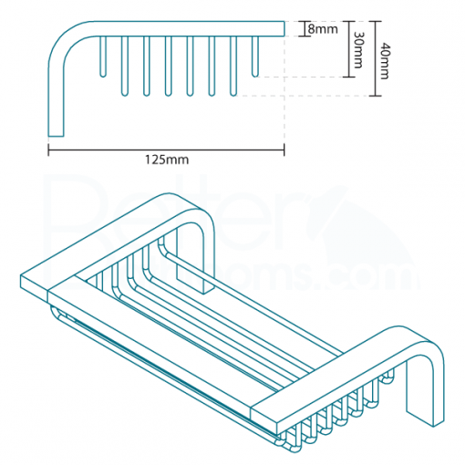 Rio Wire Soap Dish