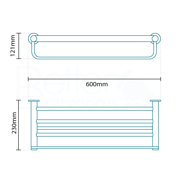 Riverno Premium Double Towel Rack