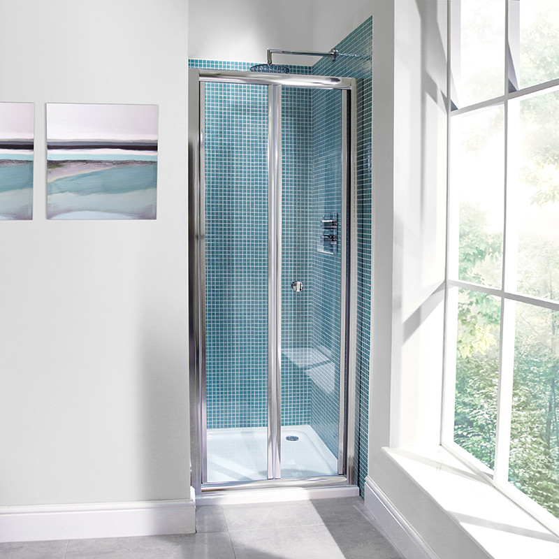 Aquafloe™ 6mm 700 Bi Fold Shower Door