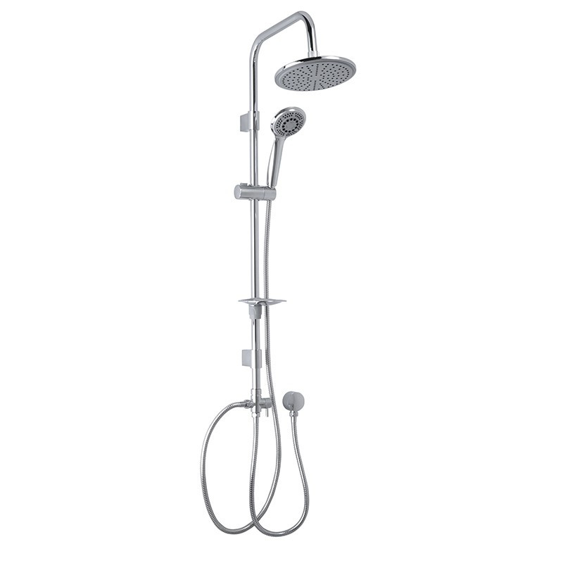 Focus Thermostatic Deck Mounted Bath Shower Mixer with Rail Kit Focus Thermostatic Deck Mounted Bath Shower Mixer with Rail Kit