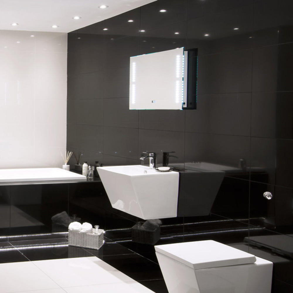 Absolute Black Polished Porcelain Wall/Floor Tile